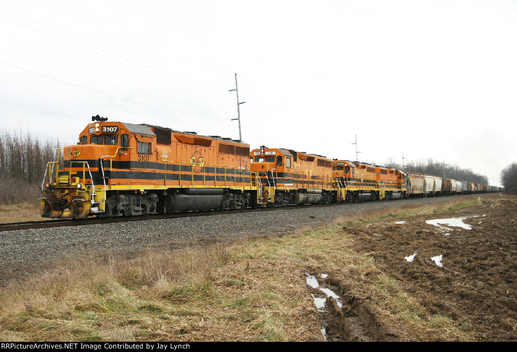 BP 3107 GP40-2 EMD 1967